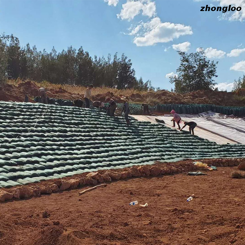 Geo Tube Flood Control Erosion Control Mechanism Embankment ...